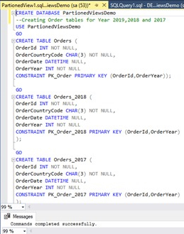 How To Create A Partitioned View In SQL Server